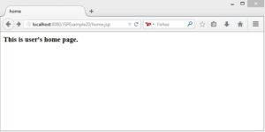 JSP response implicit object - W3schools