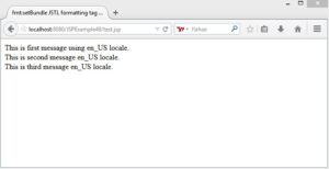 JSTL fmt:setBundle Formatting Tag - W3schools