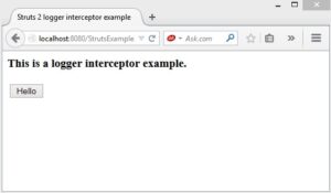 Interceptors in struts 2