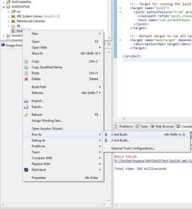 how to run ant script from eclipse? - W3schools