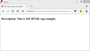 JSF inputtextarea html tag - W3schools