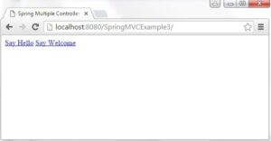 Spring MVC multiple controller tutorial - W3schools