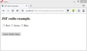 Jsf selectoneradio html tag - W3schools