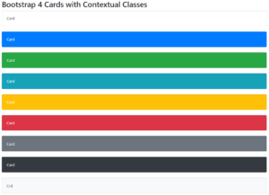 Bootstrap 4 Cards - W3schools