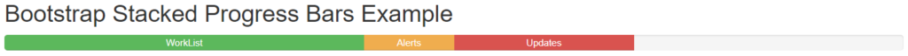 Bootstrap Progress Bar - W3schools