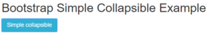 Bootstrap Collapse - W3schools