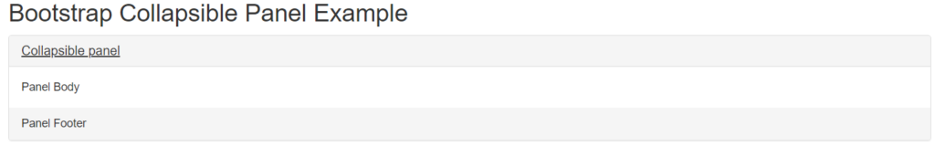Bootstrap Collapse - W3schools