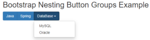 Bootstrap Button Groups - W3schools