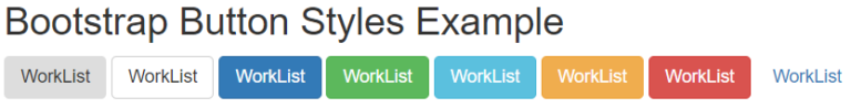 Bootstrap Buttons - W3schools