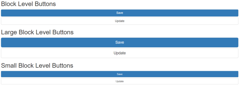 Bootstrap Buttons - W3schools
