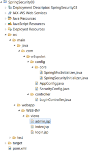 Spring security form based authentication - W3schools