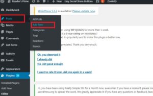 Publish Posts in WordPress - W3schools