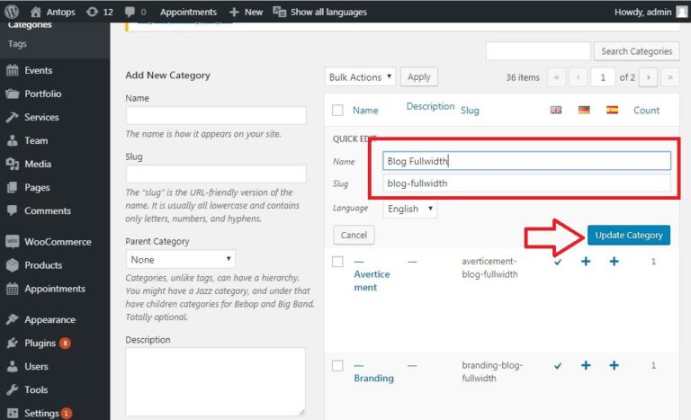 Edit Category In WordPress W3schools edit-category-in-wordpress-w3schools