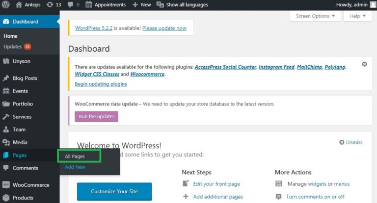 Add comments in WordPress - W3schools