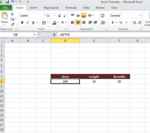 Excel Creating Formulas - W3schools
