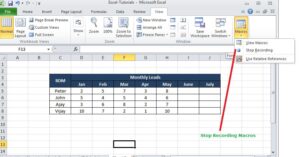Excel Macros - W3schools