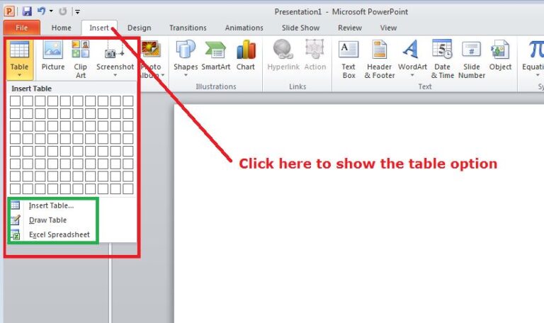 How to Insert Table - W3schools