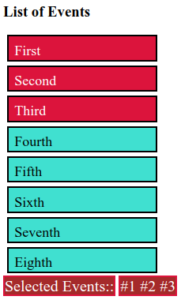 jQuery UI Selectable - W3schools