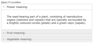 jQuery UI Accordion - W3schools
