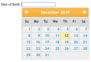 jQuery UI Datepicker - W3schools