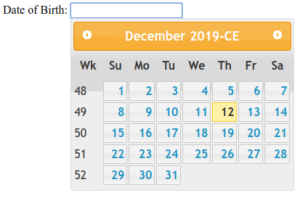 jQuery UI Datepicker - W3schools