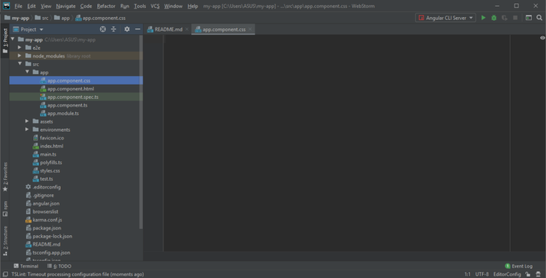 Hello World Angular 7 - W3schools