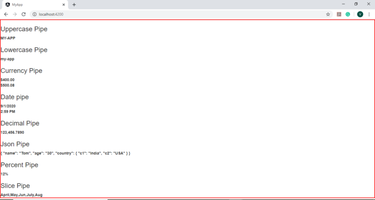 Angular 7 Pipes - W3schools