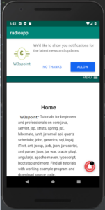 WebView Android - W3schools