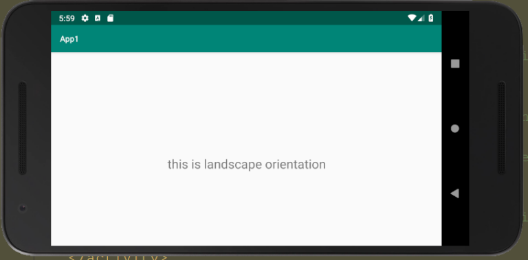 Screen Orientation Android - W3schools