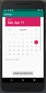 DatePicker Android - W3schools