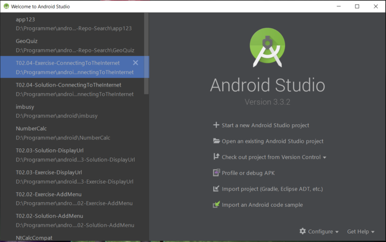 Hello World Android - W3schools