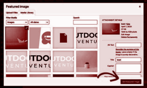 How to Add Featured Images or Post Thumbnails in WordPress? - W3schools